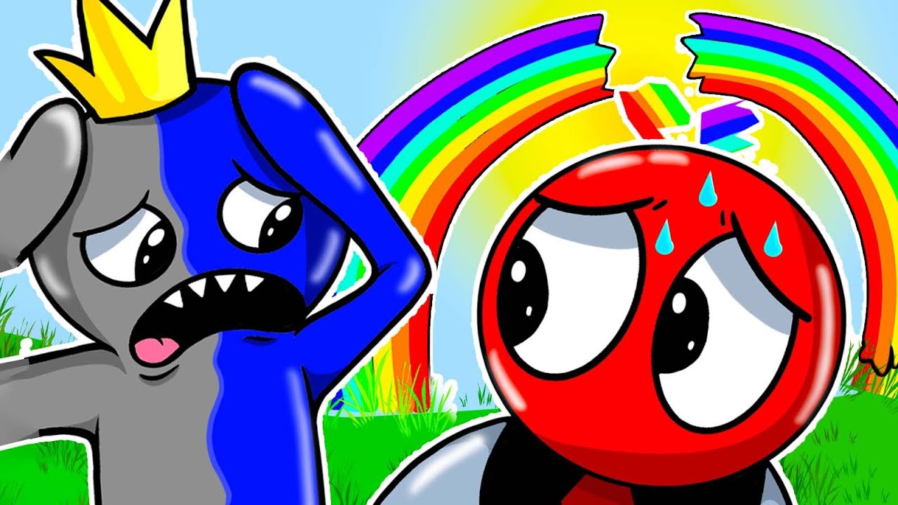 RAINBOW FRIENDS RUINED the RAINBOW | Animation - YouTube