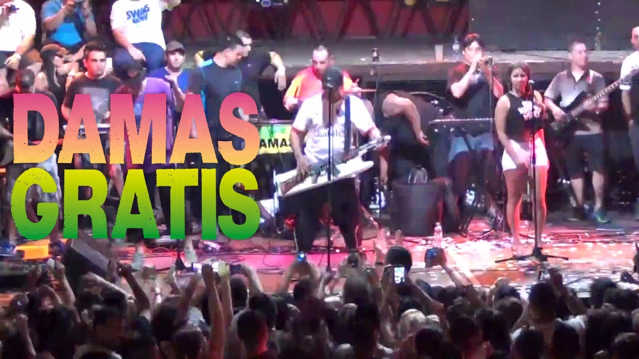 Damas Gratis - Recital en vivo - Enganchados grandes exitos - YouTube