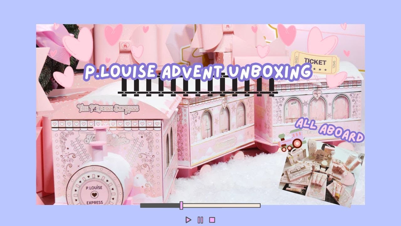 PLouise Christmas Advent Calendar Unboxing 🎄 - YouTube