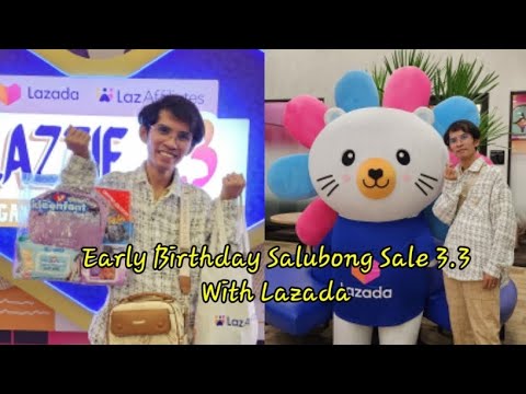 Early Birthday Salubong Sale 3.3 With Lazada | Mini Vlog | AnongSayoTv ...