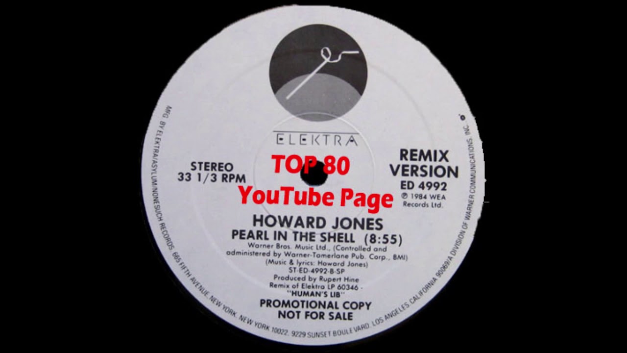 Howard Jones - Pearl In The Shell (Extended Remix) - YouTube