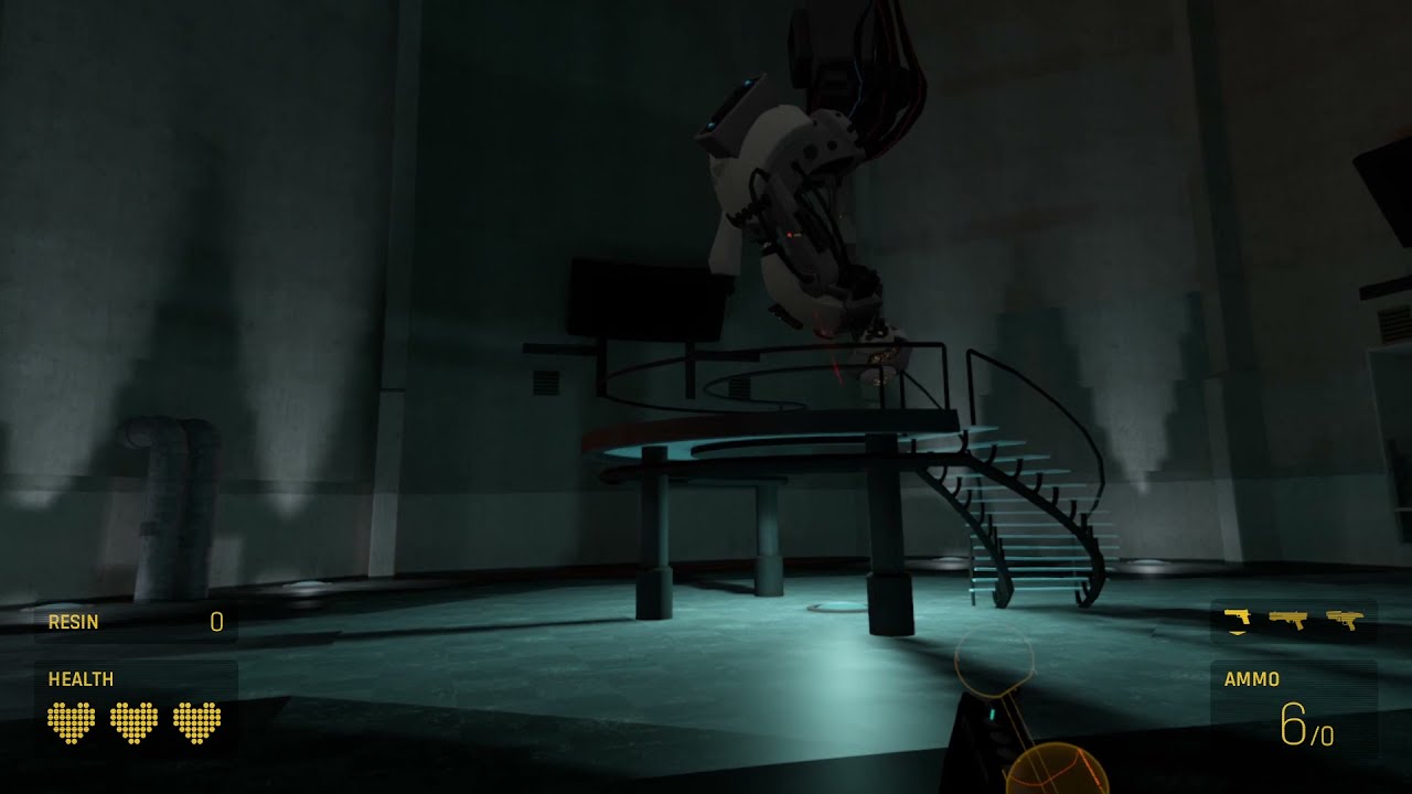 Portal 1 GLaDOS Boss Fight in Half-Life: Alyx - YouTube