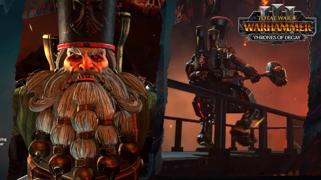 Quick CHAOS DWARF Empire | Astragoth Warhammer III - YouTube