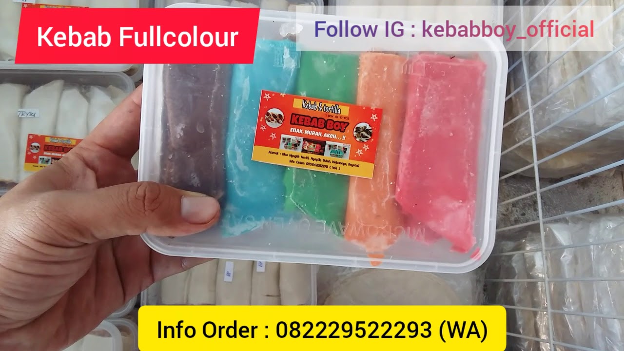 KEBAB FUNKY WARNA - WARNI | KEBAB BOY - YouTube