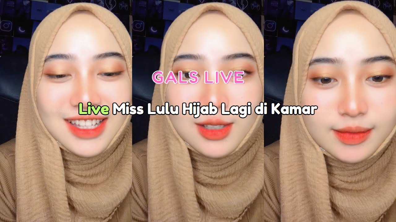 Live Miss Lulu Hijab Lagi di Kamar - YouTube