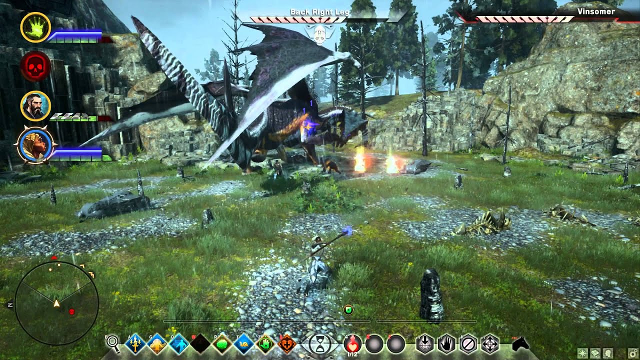 Dragon Age Inquisition Vinsomer Twohanded Warrior - YouTube