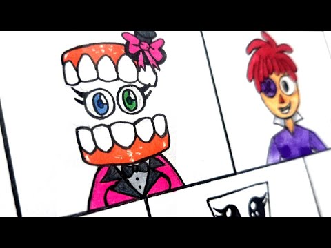 Drawing - The Amazing Digital Origin Story : Characters - YouTube