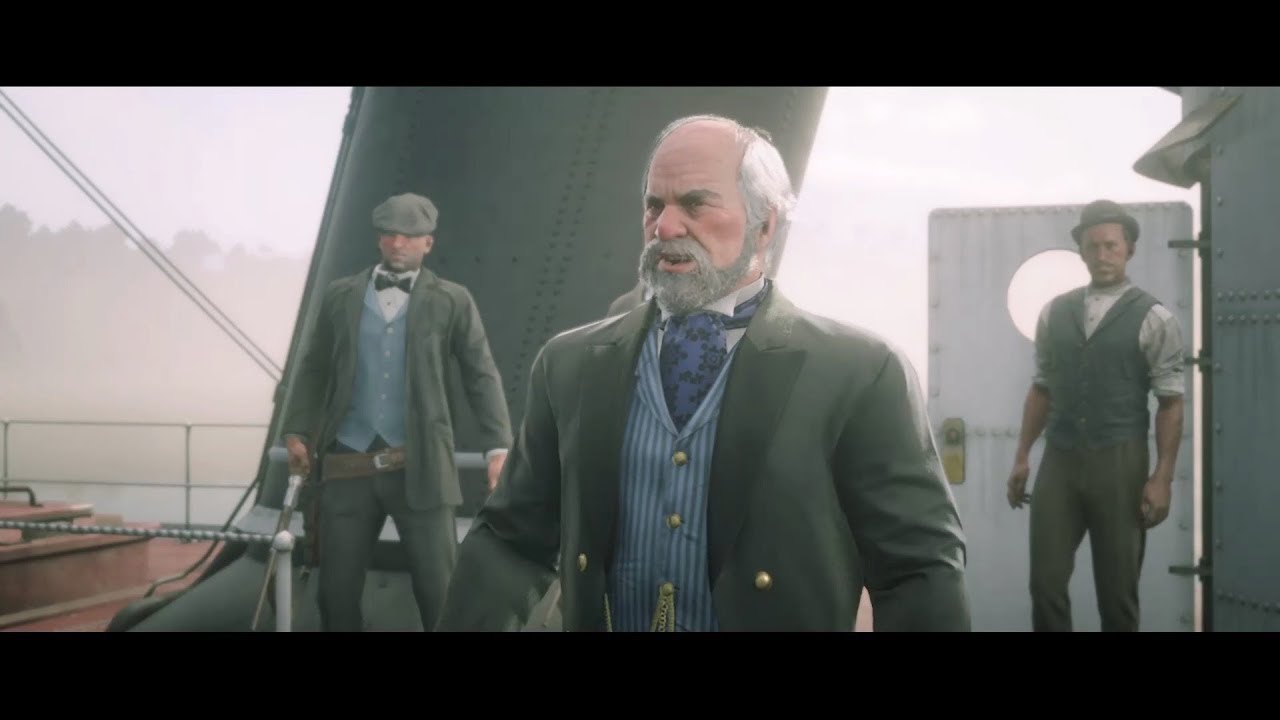 Red Dead Redemption 2 - Dutch Confronts Leviticus Cornwall - YouTube