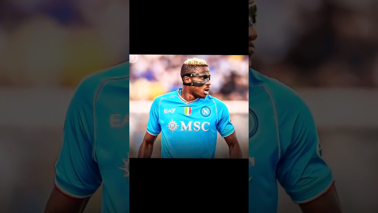 VICTOR OSIMHEN REALITY TO CARTOON #calcio - YouTube