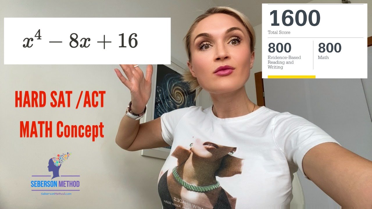 Quadratic Identities [HARD SAT MATH] - YouTube