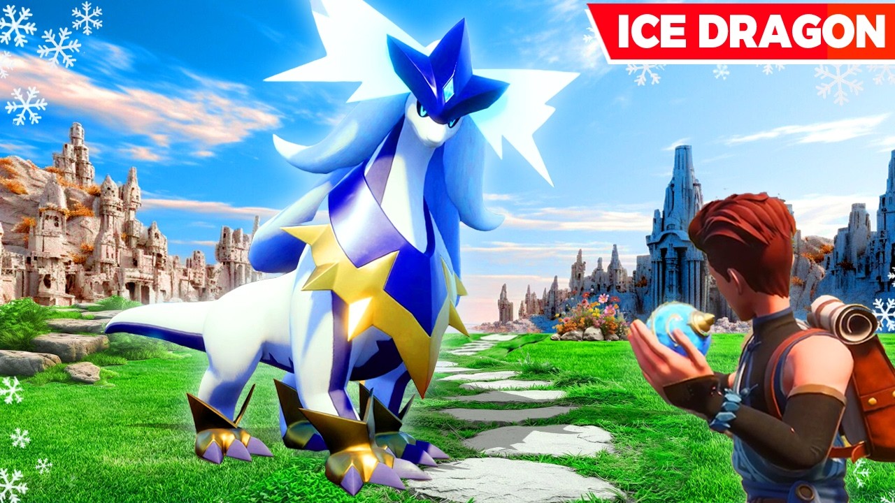 I ACCIDENTALLY FOUND ICE TYPE DRAGON 😱 - PALWORLD NEW UPDATE | NEW ...
