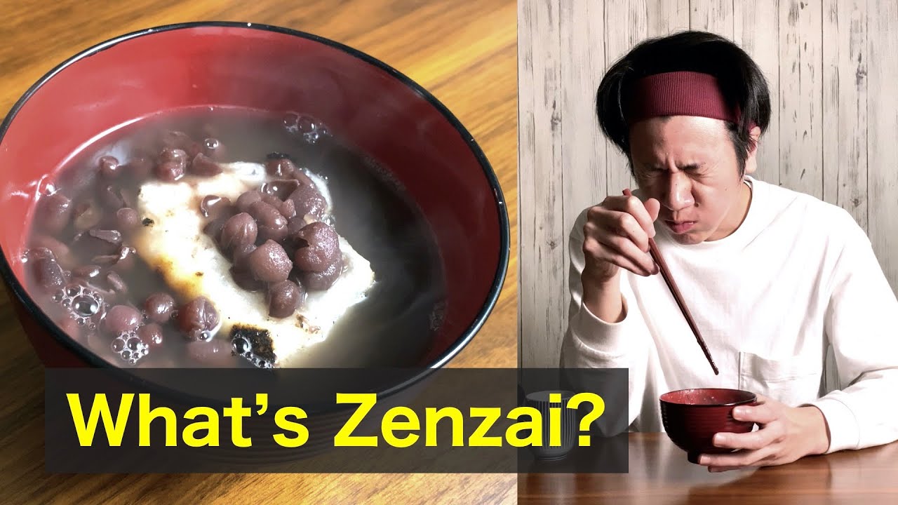 The Best Japanese Sweet. How to make ZENZAI. - Tokyo Vlog - - YouTube