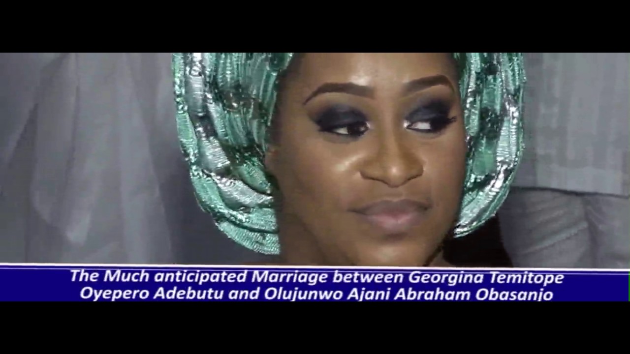 THE MUCH TALKED ABOUT WEDDING BETWEEN TEMITOPE ADEBUTU AND OLUJUNWO ...