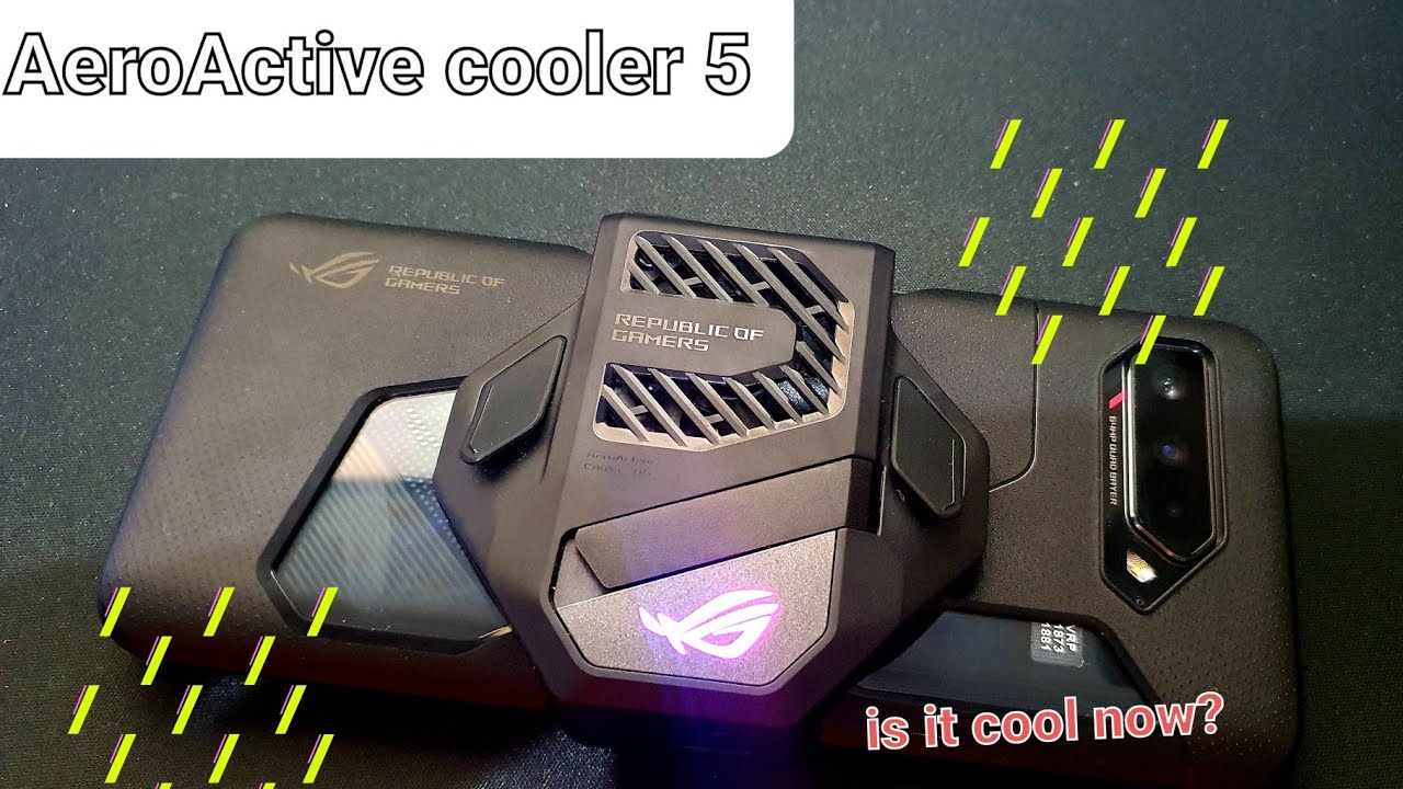 ROG AeroActive cooler 5 the review: apakah lebih dingin? - YouTube