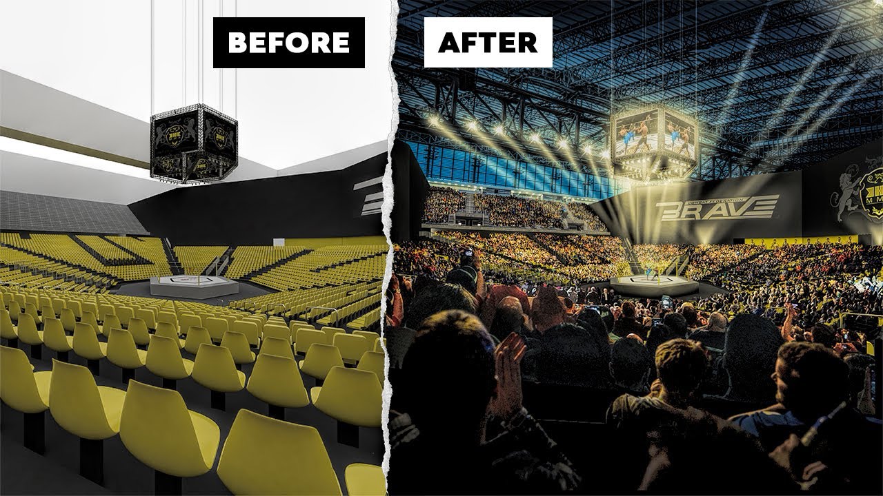 Stadium Lights Photoshop