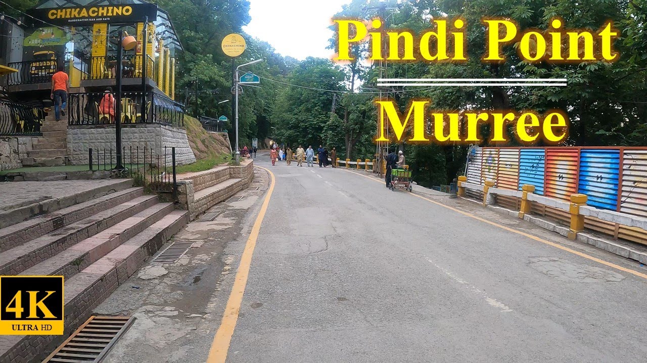 A complete walking tour from Mall Road to Pindi Point, Murree, Pakistan ...