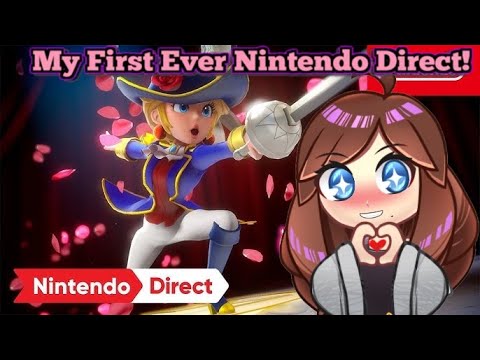 My First Ever Nintendo Direct !!! (It's so early! Sleepy Vtuber Reacts ...