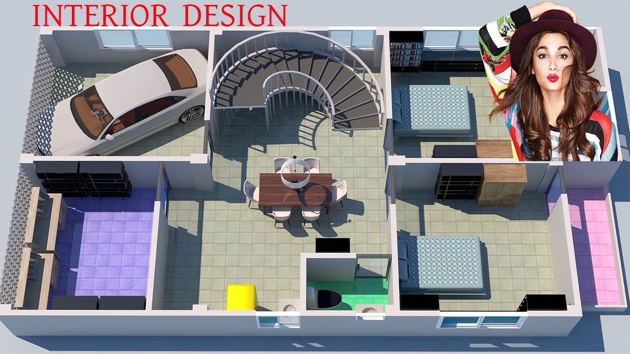 Interior 3d Animation by Vector Cat।Interior Design।Part 11 - YouTube