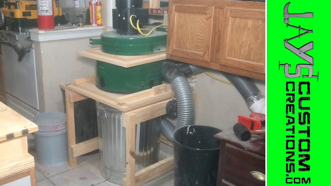 Modified Harbor Freight Dust Collector FINAL TEST - 078 - YouTube