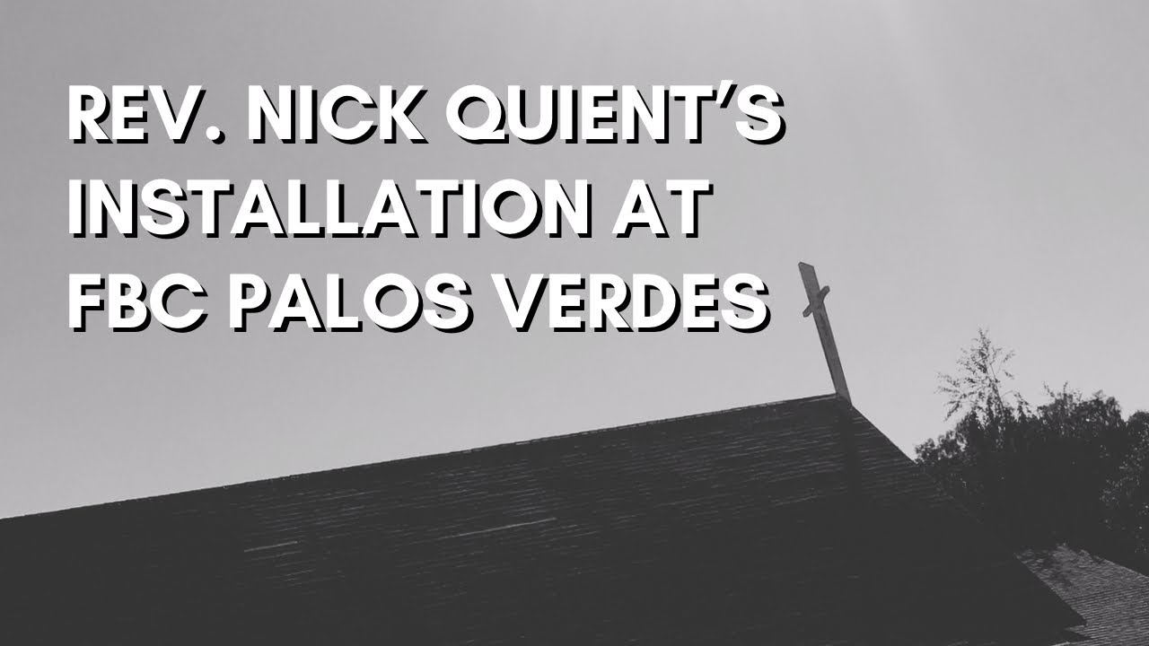 Rev. Nick Quient’s Pastoral Installation — 7.13.2024 - YouTube