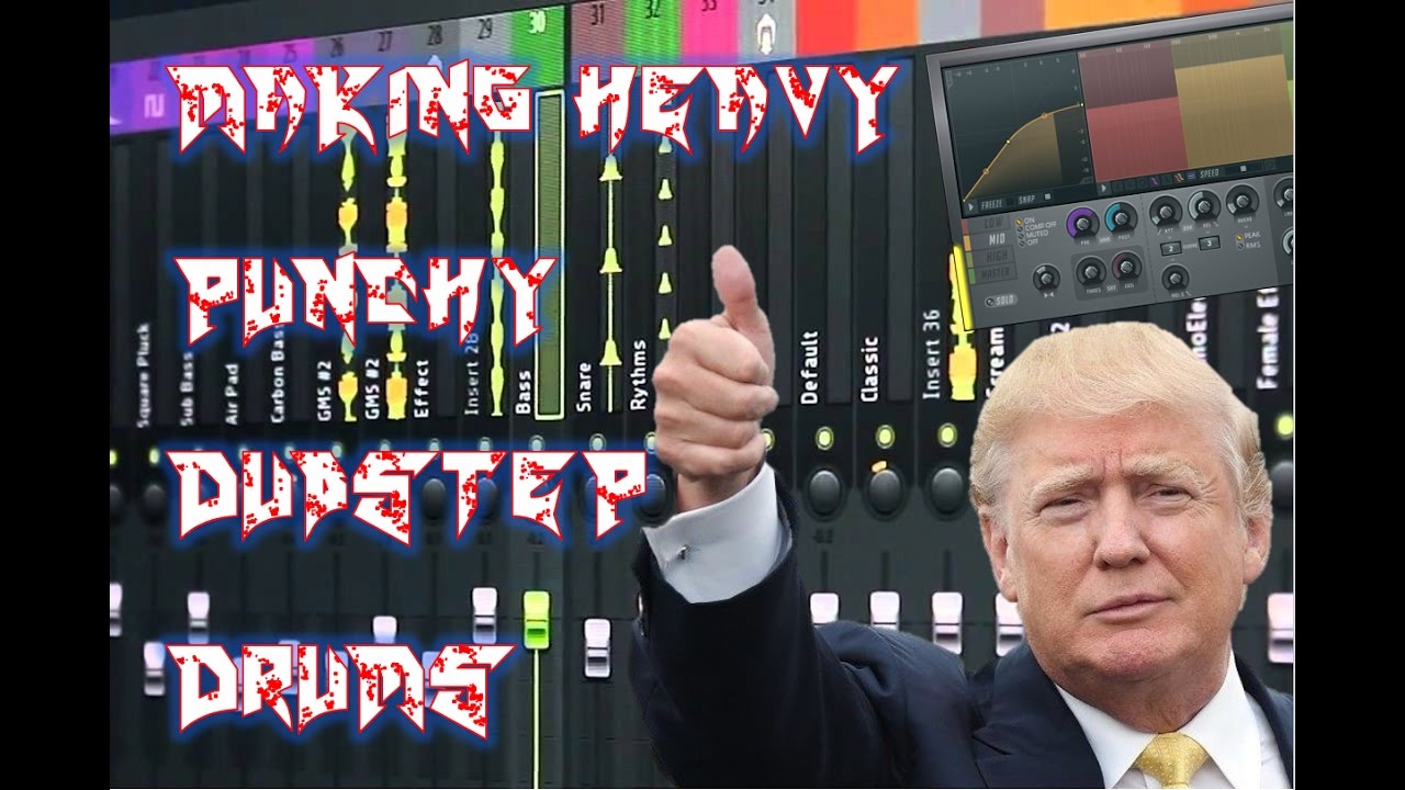 Tutorial - Heavy Punchy Dubstep Drums! - YouTube