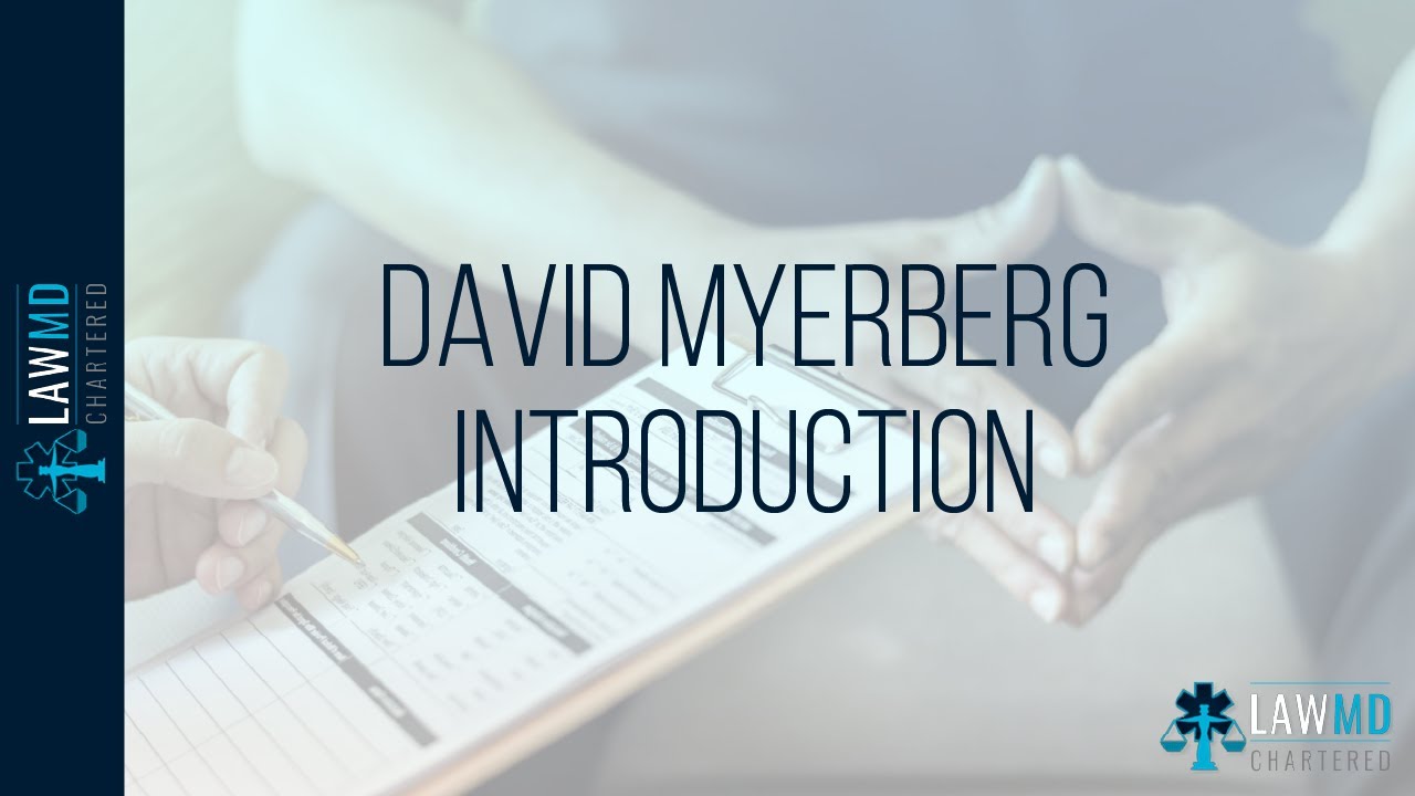 David Myerberg Team Member Introduction - YouTube