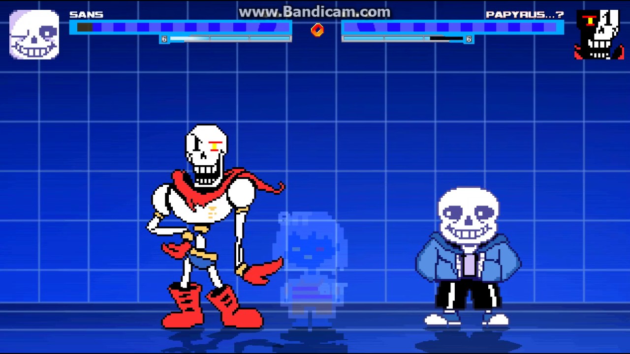 Mugen Sans Remade v2.5 progress: Grillby assist (Hyper) - YouTube