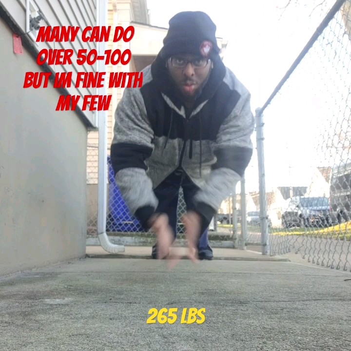 PUSHUPS | OVER 50 REPS | OVER 100 REPS | 265 LBS | - YouTube