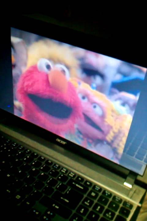 Crying because Elmo's blanky got taken away. - YouTube