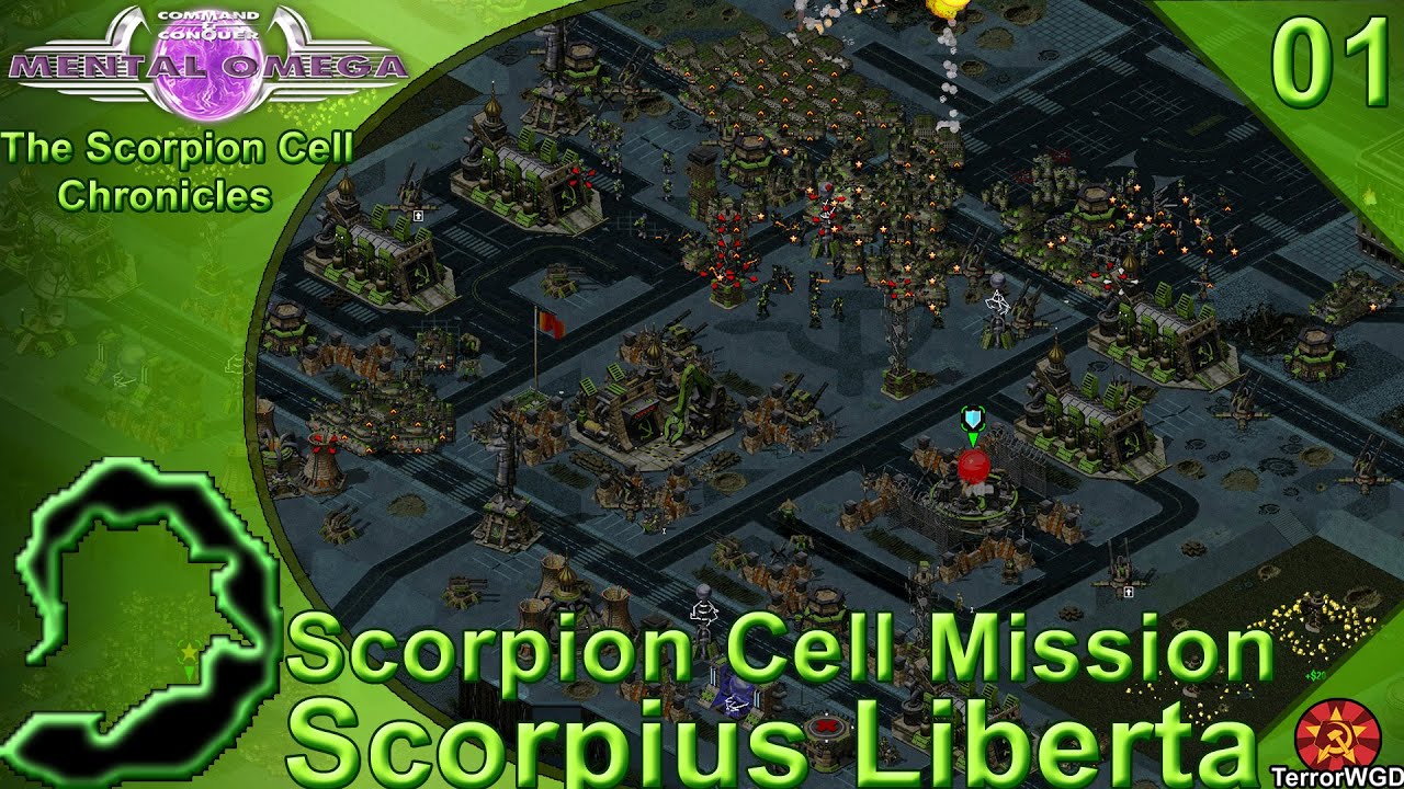 Mental Omega 3.3.6│The Scorpion Cell Chronicles│Scorpion Cell Mission 1 ...