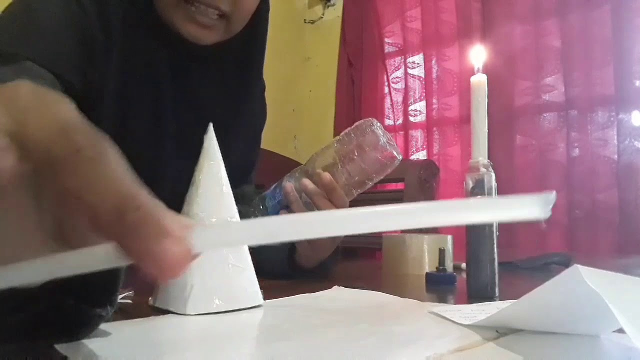 PERCOBAAN PEMBUATAN ROKET SEDERHANA TANPA PIPA - YouTube