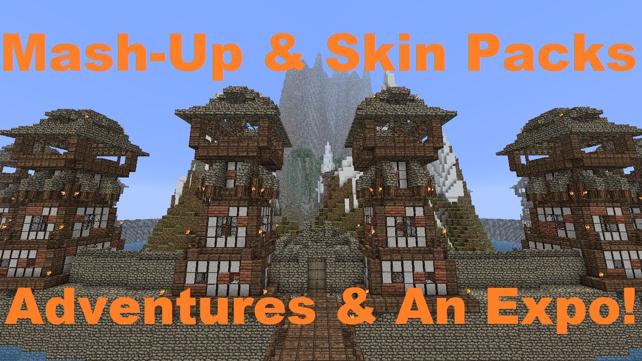 Minecraft Weekly News: Mash-Up Packs, Skin Packs & Expo Bag Packing ...