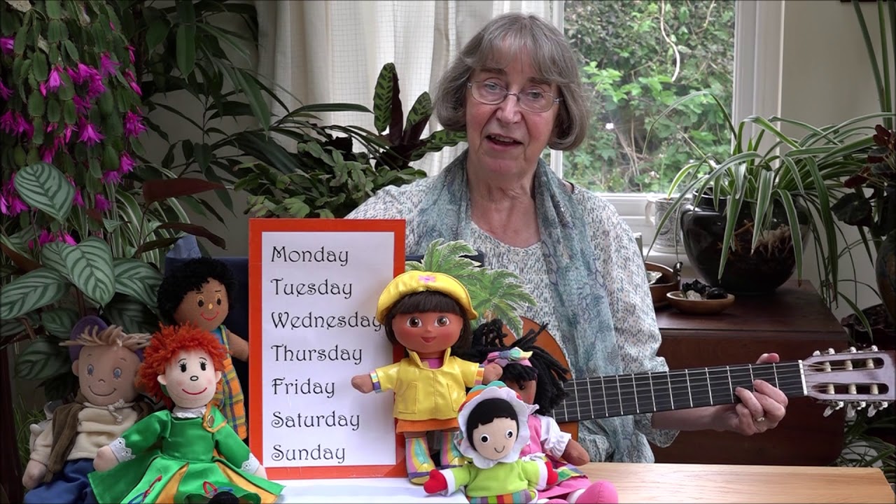 Sunday Sunday clap clap clap - days of the week action game - YouTube