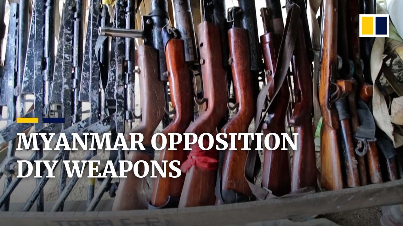 Anti-junta fighters risk their lives making weapons from YouTube videos ...