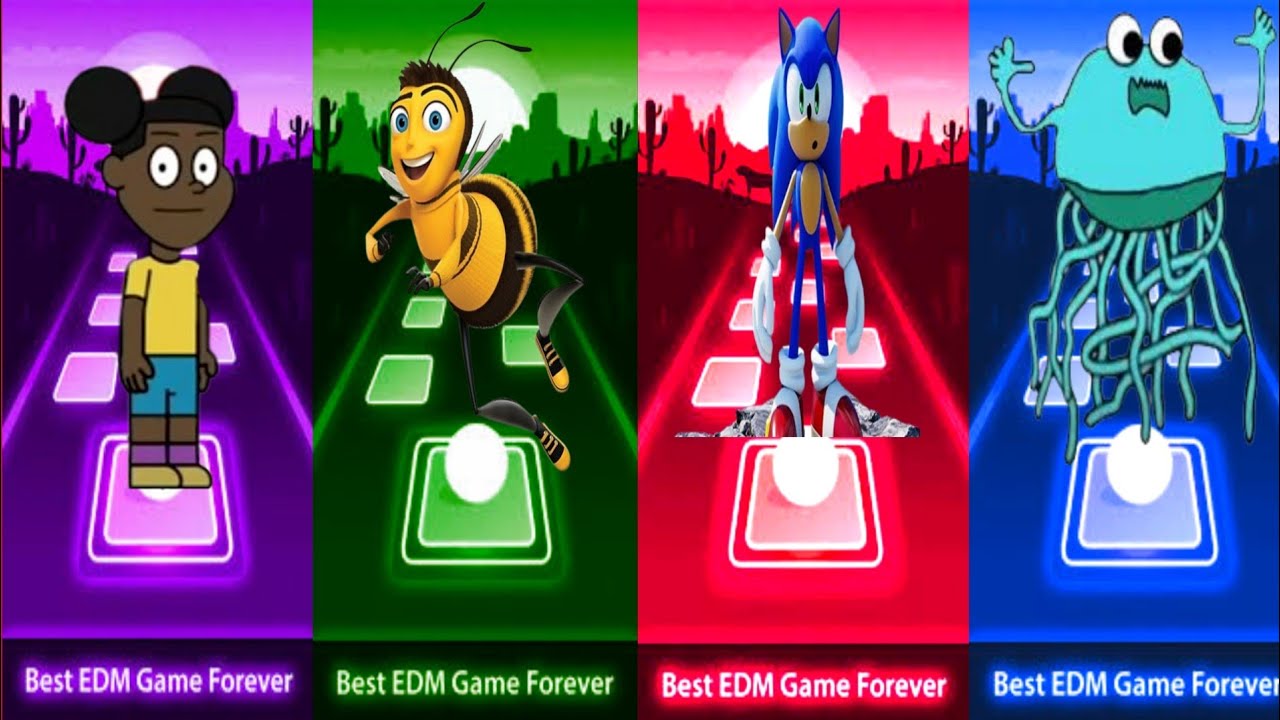 Amanda The Adventurer GameToons🆚Bee🆚Sonic the Hedgehog🆚NOODLES NINJA♦ ...