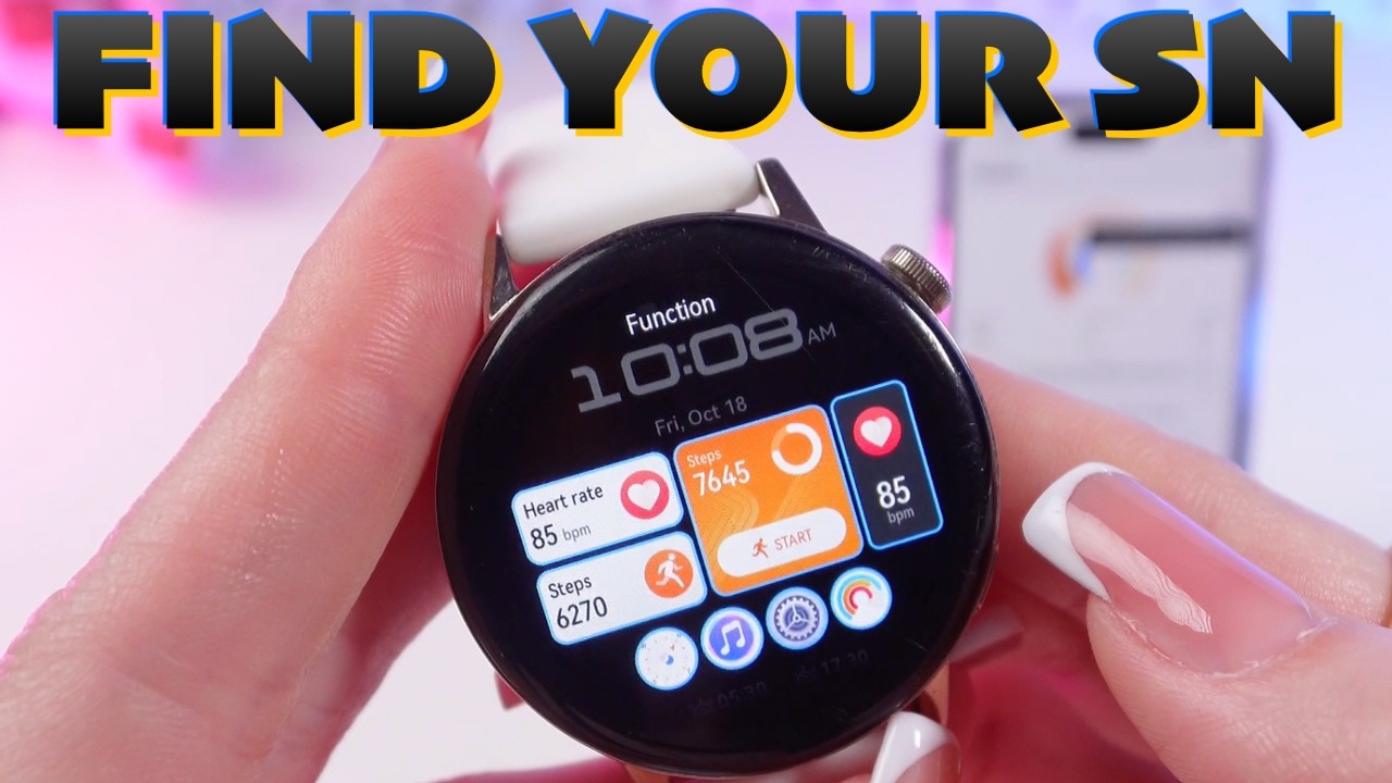 How to Check Serial Number on Huawei Watch GT 3: Quick and Easy Guide ...