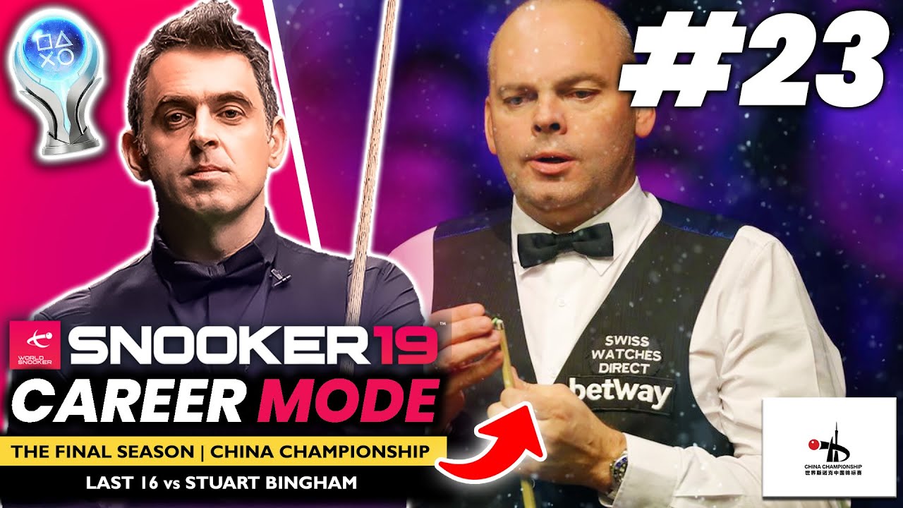 BALLRUN BINGHAM | Snooker 19 PS5 Ronnie O’Sullivan Career Mode S9 #23 ...