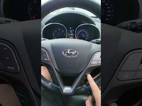 2013 Hyundai Santa Fe Service reset
