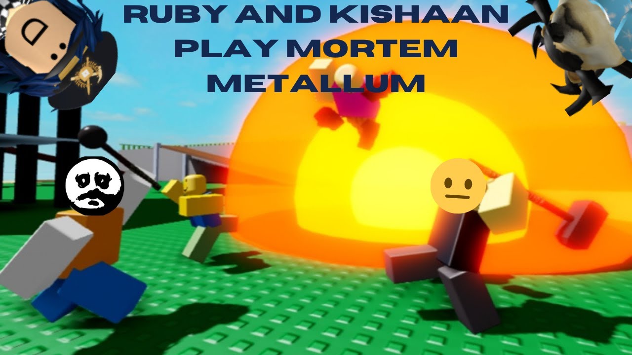 Ruby and Kishaan play Mortem Metallum - YouTube