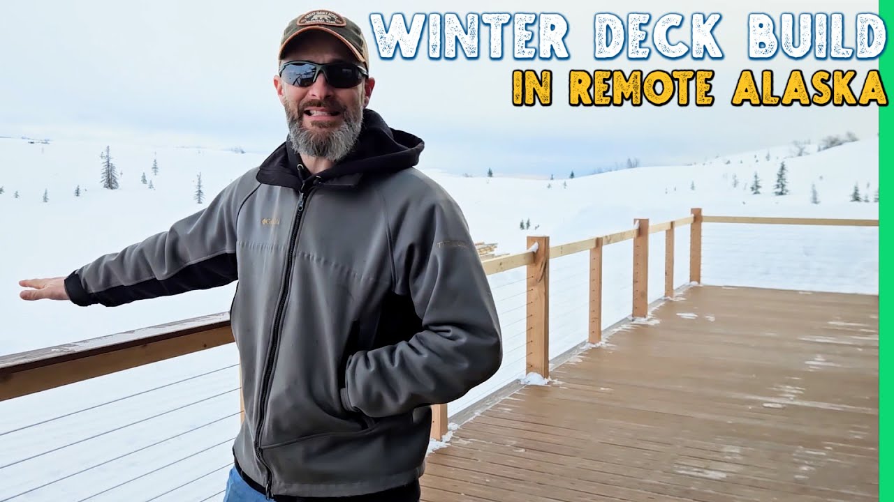 FIBERON Decking install in REMOTE ALASKA With Highland Construction - YouTube