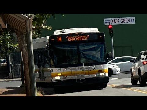 Honolulu TheBus Route E CountryExpress! Ewa Beach, Bus 129 (Retired in ...