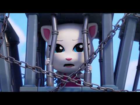 Saving Angela - Talking Tom Hero Dash - Tom's New Outfit