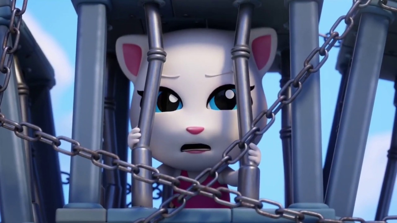 Saving Angela - Talking Tom Hero Dash - Tom's New Outfit - YouTube