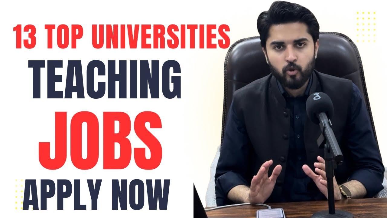 13 Top Private University Teaching Jobs - Apply Now - YouTube