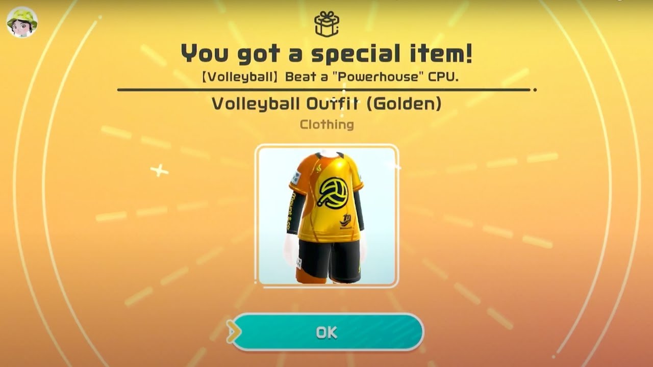 Beat Powerhouse CPU For Golden Outfit. Nintendo Switch Sports ...