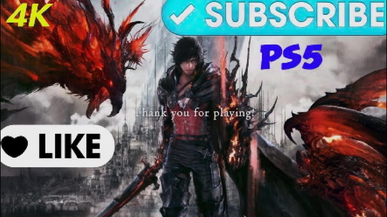 Final Fantasy XVI (16) End fight scene had what in it?! Gameplay on ...