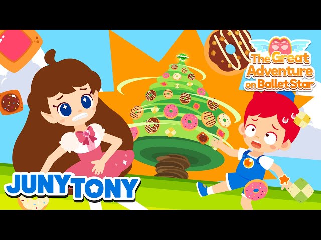 The Whirling Donut Tree 🍩 | Ep. 7 | Ballet Star Adventure | JunyTony Animated Series - Videos ...