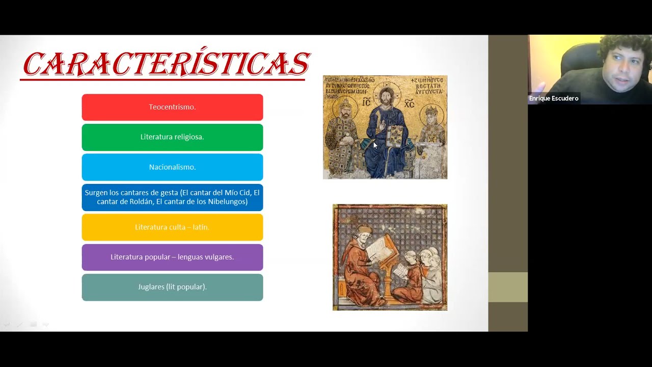 Literatura Medieval | ENRIQUE ESCUDERO - YouTube