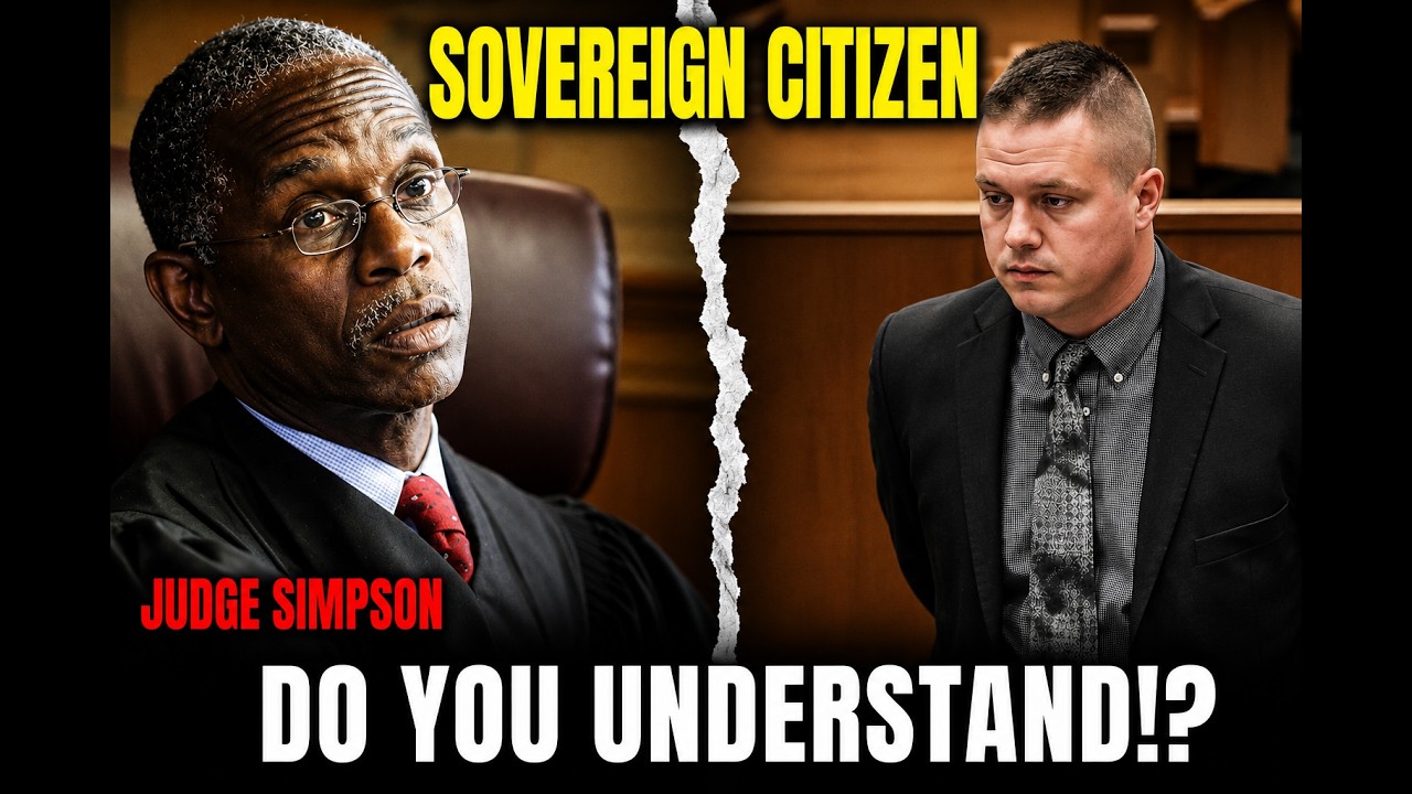 Judge Simpson DESTROYS Sovereign Citizen's Word Games in Court | 'Do ...