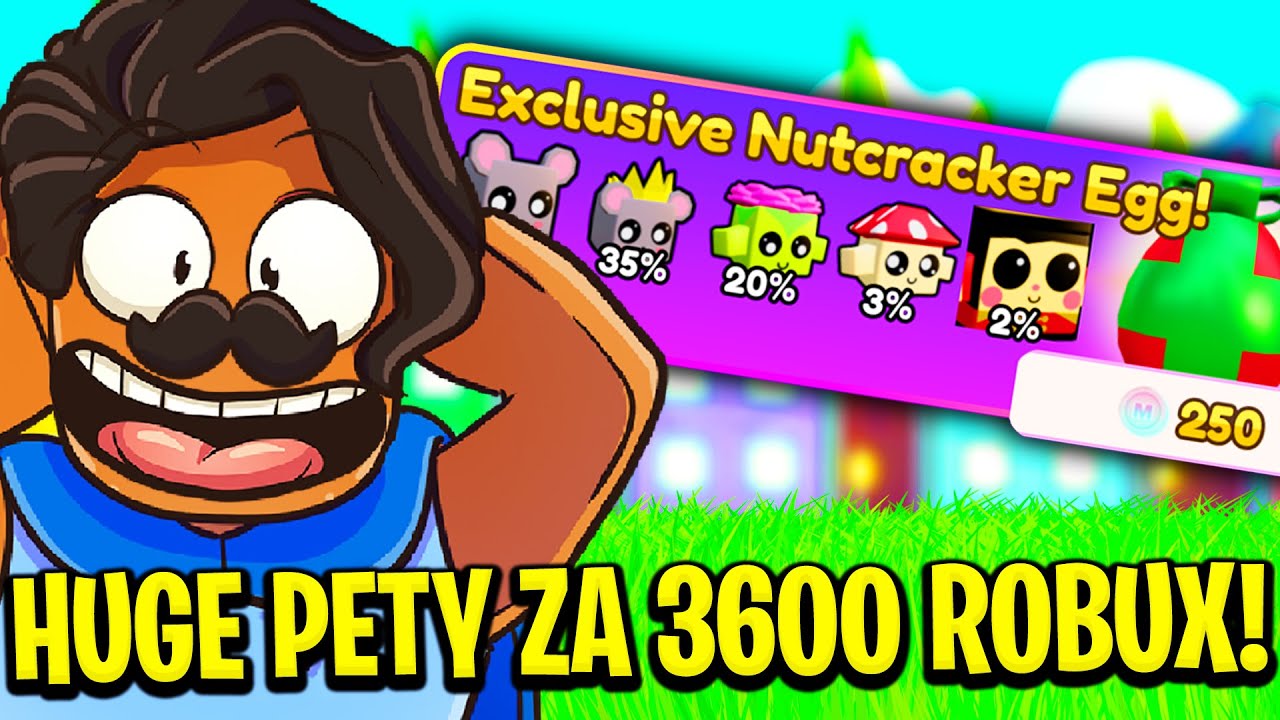 Otworzyłem ŚWIĄTECZNE HUGE PETY Za 3600 ROBUX w Pet Posse Roblox - YouTube